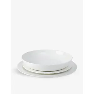 THE WHITE COMPANY Symons 12-piece China Dinner Set - White
