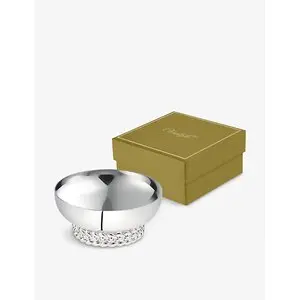 Christofle Babylone Braided Silver-plated Bowl 6cm - One-color