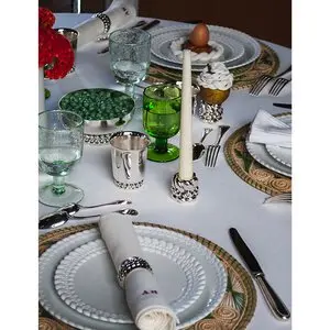 Christofle Babylone Braided Silver-plated Bowl 6cm - One-color