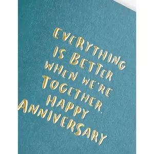 RASPBERRY BLOSSOM Happy Anniversary Greetings Card 11cm X 15.5cm