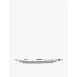 SERAX X Marni Midnight Flowers Flower-motif Bone-china Plate 28cm Set Of Two - One-color