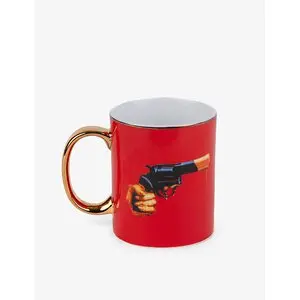 SELETTI Revolver Porcelain Mug - One-color