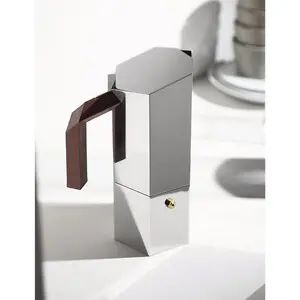 ALESSI Menhir Espresso 6-cup Maker Stainless-steel Coffee Maker