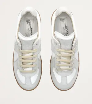 MAISON MARGIELA Leather Replica Sneakers - White