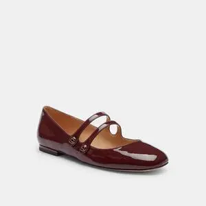 COACH Winley Mary Jane - Merlot