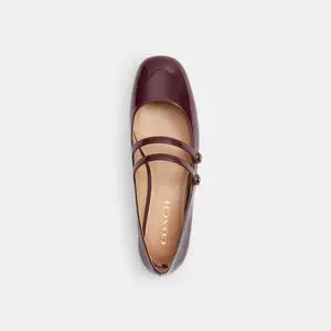COACH Winley Mary Jane - Merlot
