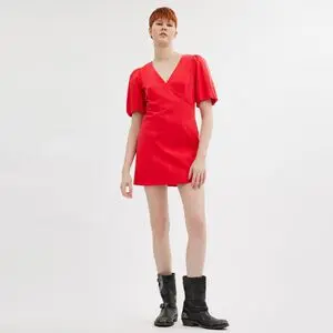 COACH Puff Sleeve Dress