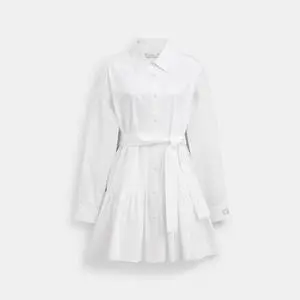 COACH Shirt Dress In Organic Cotton