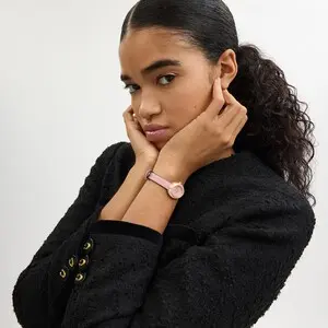 COACH Sammy Watch, 22mm - Blush