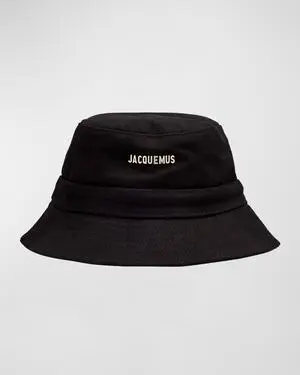 Jacquemus Gadjo Bucket Hat - Black