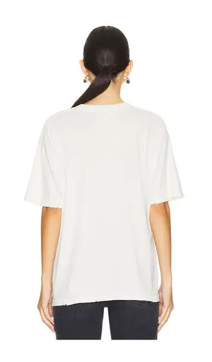 ANINE BING Cade Mushrooms Tee In White - Off White