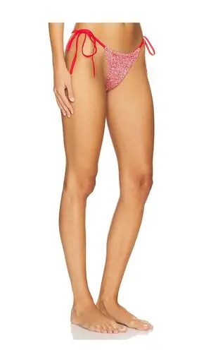 ASTA RESORT Lio Bikini Bottom - Raspberry Sequin