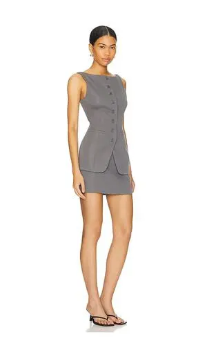 ALL THE WAYS Moxie Skirt Set - Grey