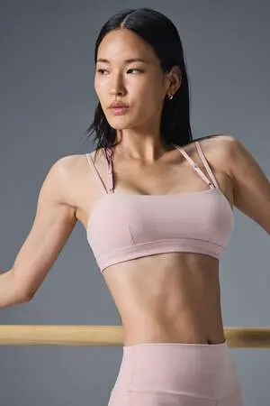 Alo Yoga Soft Spotlight Bra Ballet Pink