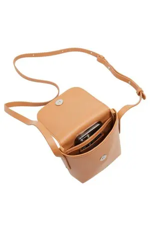 MONOS Mini Metro Crossbody Bag - Saddle Tan