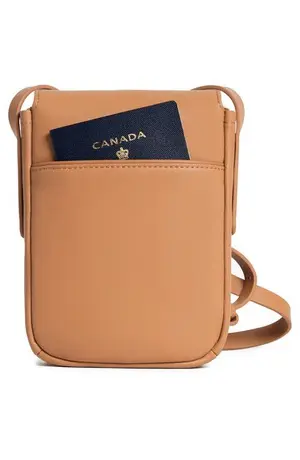 MONOS Mini Metro Crossbody Bag - Saddle Tan