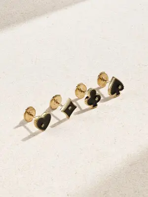 Yvonne Leon Enamel Earrings
