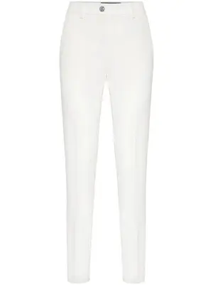 Philipp Plein Mid-rise Slim-fit Trousers