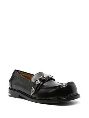 TOGA VIRILIS Stud-detailing Loafers