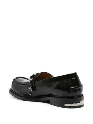 TOGA VIRILIS Stud-detailing Loafers
