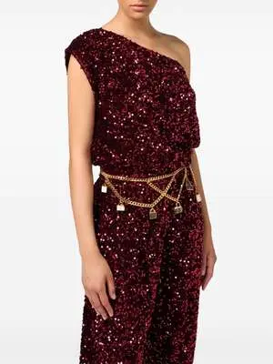 Elisabetta Franchi Bag-charm Chain Belt