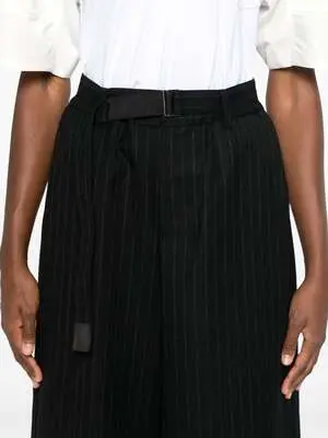 Sacai Pinstriped Palazzo Pants