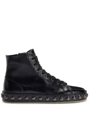 GIUSEPPE ZANOTTI Gz-city Leather High-top Sneakers