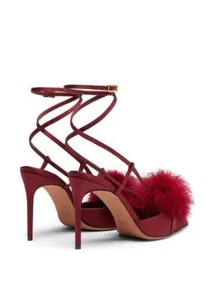 MALONE SOULIERS 90mm Rafaella Slingback Pumps
