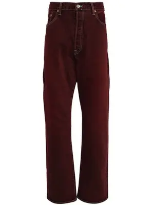 DOUBLET Straight-leg Jeans - Red
