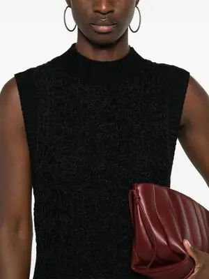DONDUP Logo-plaque Midi Dress