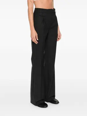 SEMICOUTURE Flared Trousers - Grey