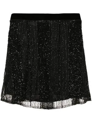 LETHICIA BRONSTEIN Sequin-embellished Miniskirt