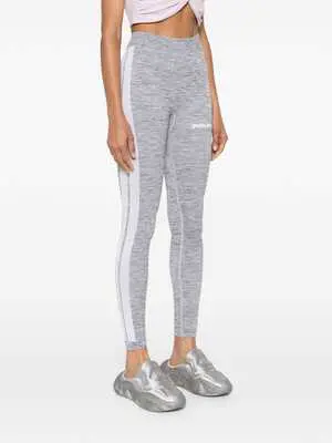 Palm Angels Embroidered-logo Performance Leggings