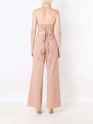 LETHICIA BRONSTEIN Alice Denim Jumpsuit