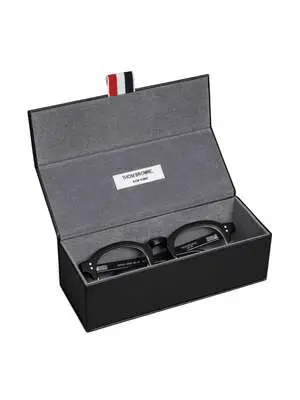 Thom Browne Oval-frame Eyeglasses - Black