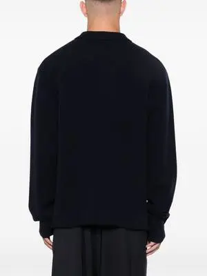 Extreme Cashmere Decorative-stitching Polo Sweater