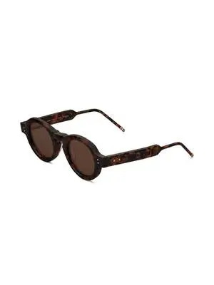 Thom Browne Tortoiseshell Sunglasses - Brown