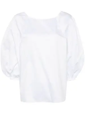 Carolina Herrera Boat-neck Blouse