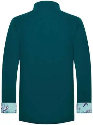 Shanghai Tang Mandarin Collar Jacket - Green