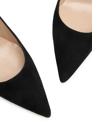 Manolo Blahnik Bibi 70 Suede Pumps