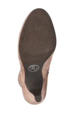 BELLA VITA Rima Knee High Boots - Taupe Suede