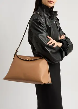 3.1 Phillip Lim Id Soft Leather Shoulder Bag - Camel