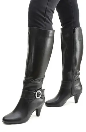 BELLA VITA Rima Plus Knee High Boots - Black