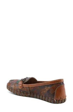 SPRING STEP SHOES Delavigne Bit Loafer - Camel Multi