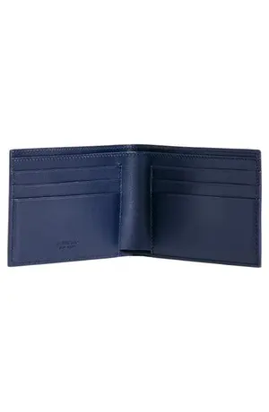 FERRAGAMO Classic Leather Bifold Wallet - Midnight