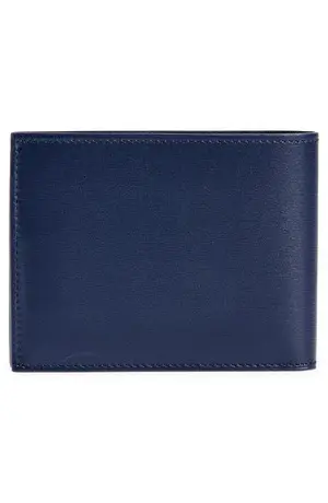 FERRAGAMO Classic Leather Bifold Wallet - Midnight