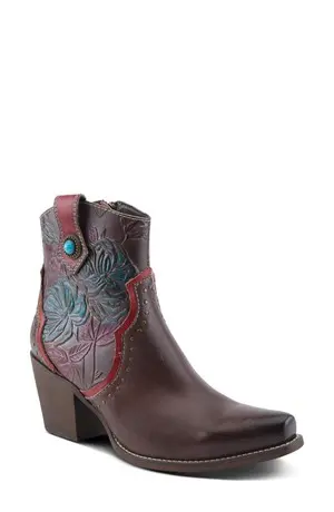 SPRING STEP SHOES Rebamac Western Boots - Chocolate Brown