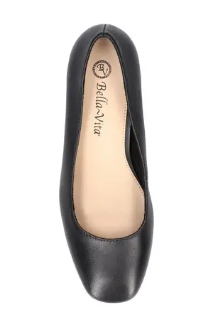 BELLA VITA Jillian Pumps - Black Leather