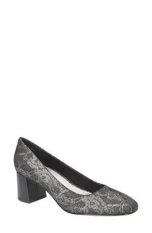 BELLA VITA Jillian Pumps - Silver Lace