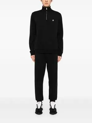 BOSS Logo-patch Sweatshirt - Black